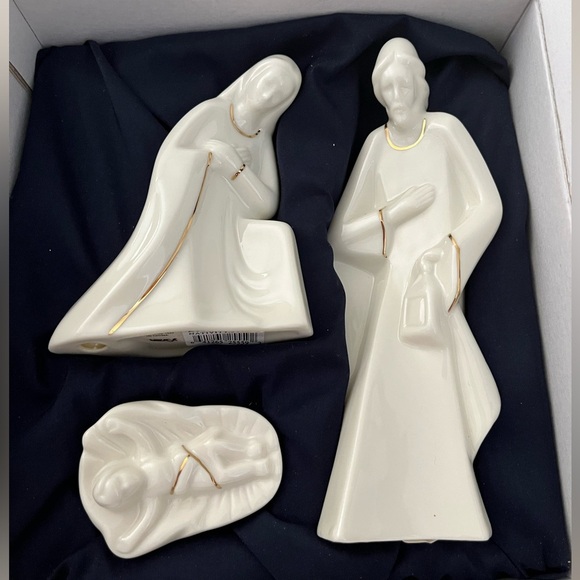 Mikasa | Holiday | Mikasa Holy Night Nativity 3 Piece Set New In Box ...